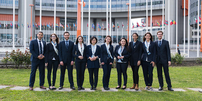 Internationale Karriere bei der UNO